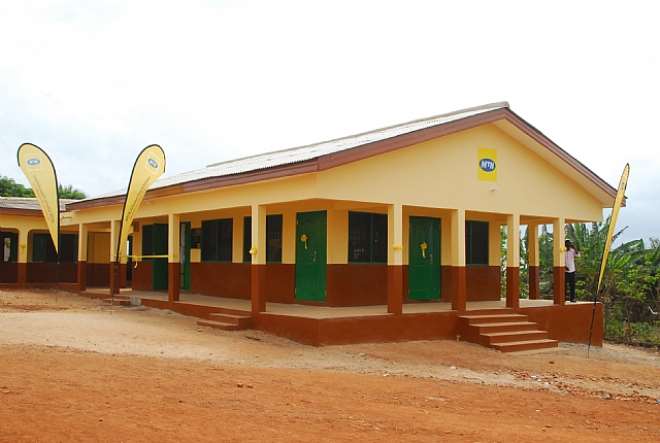 Srafa Immuna Basic School Benefits From MTN Ghana Foundation