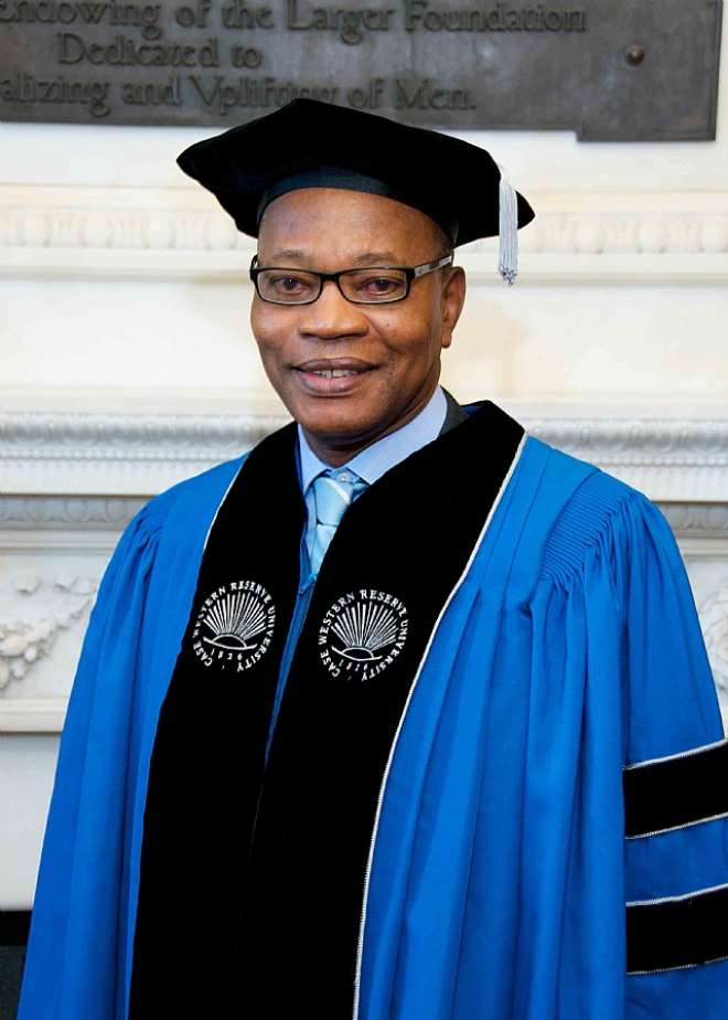 Ibn Chambas Addresses Case Western Reserve University’s 2014 Commencement