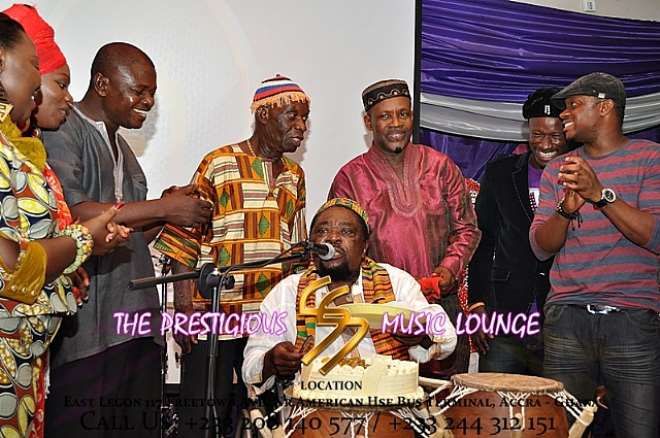 Teddy Osei, Osibisa Band thrills fans at birthday party