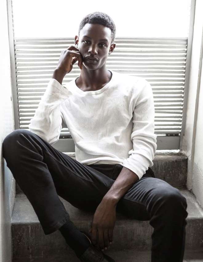 Meet The 1st Nigerian Male Model to Walk The Runways of Milan and Paris