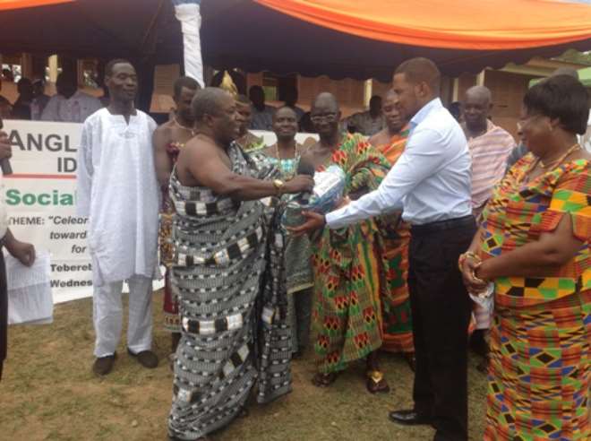 Teberebie Honors AngloGold Ashanti Iduapriem Mine