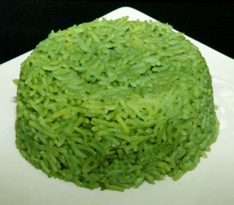 Recipe; Matcha Rice
