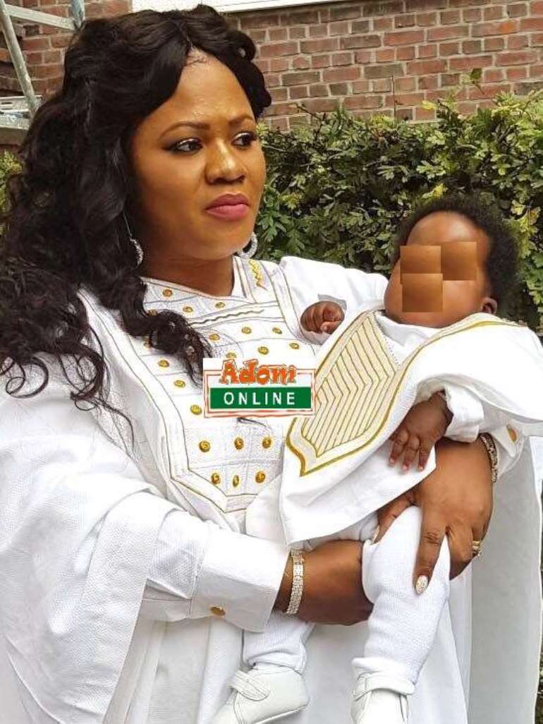 Photos: Obaapa Christy Makes New Family, Outdoors Baby