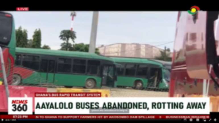Abandoned ‘Aayalolo’ buses: Has Ghana's Bus Rapid Transit system failed?