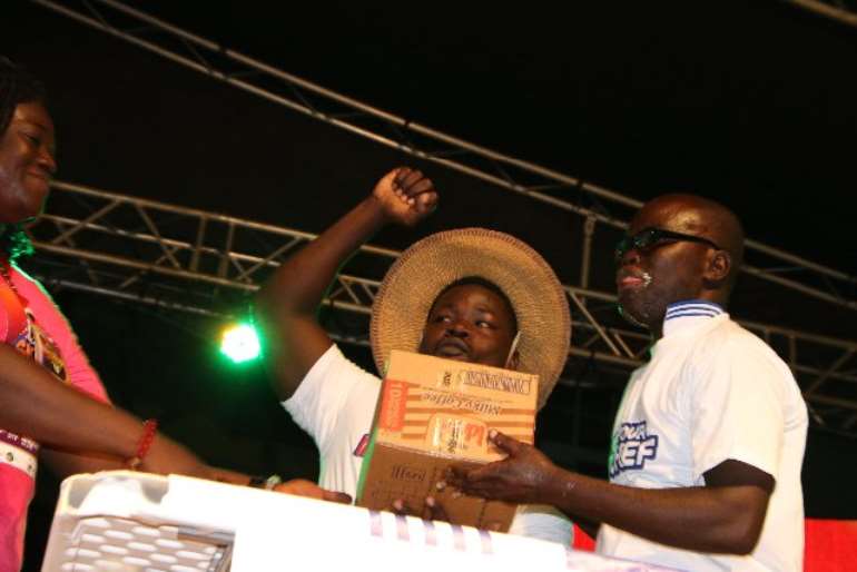 Photos: Abor SHS wins gari soakings competition at Joy FM Skuuls Reunion