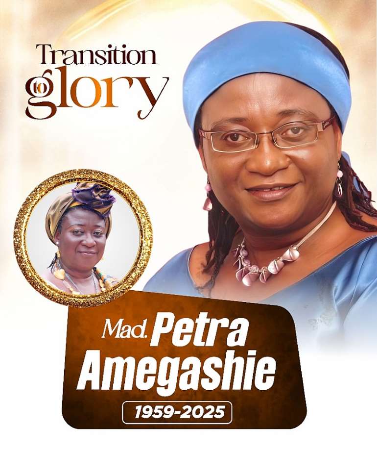 PNC 2008 running mate Ms Petra Maria Amegashie dies