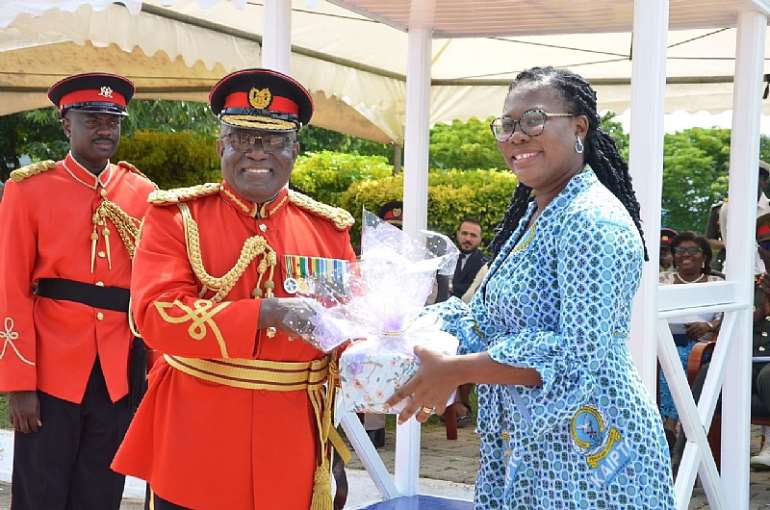 Maj Gen Francis Ofori bids farewell to KAIPTC after outstanding 3-year ...