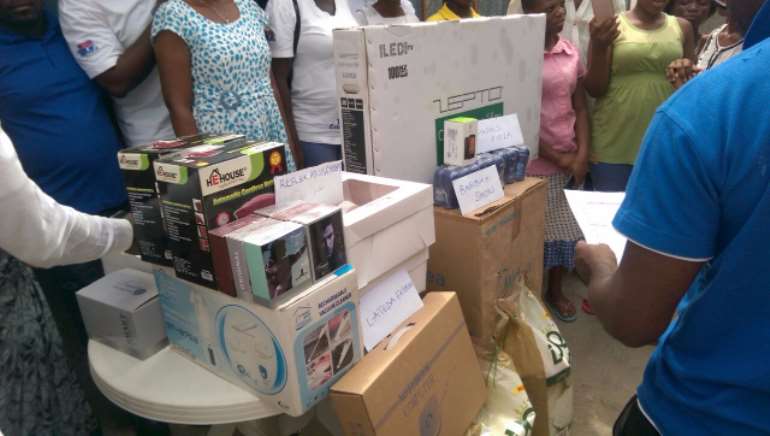 Hitz FM rewards Dennis Asamoah, who trains persons with disability
