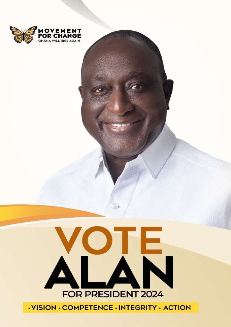 Alan ready for 2024 as posters surface in Ashanti, Greater Accra regions