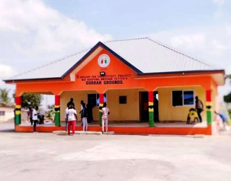 Hawa Koomson commissions durbar grounds for Odupon-Ofaakor