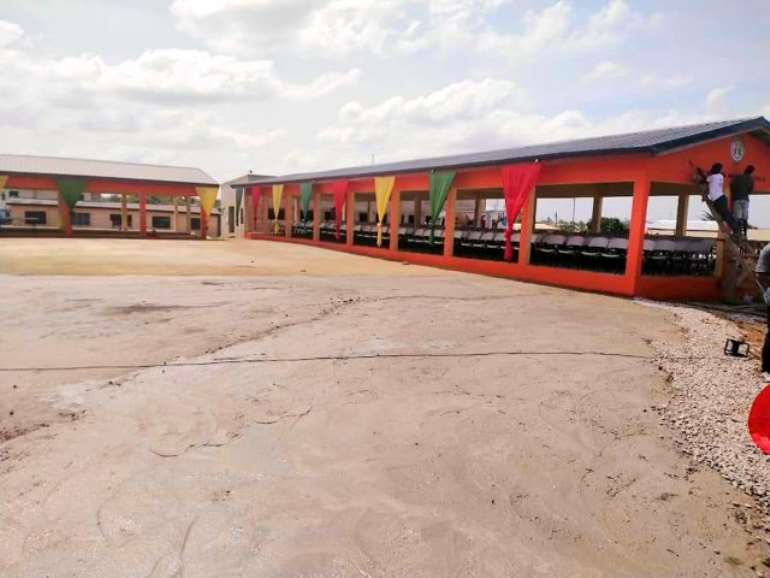 Hawa Koomson commissions durbar grounds for Odupon-Ofaakor