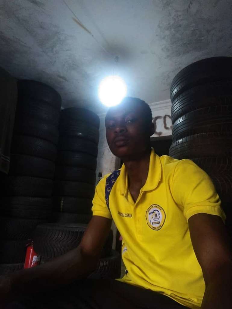 Brilliant boy with 7As and B3 in WASSCE now vulganiser apprentice beg ...