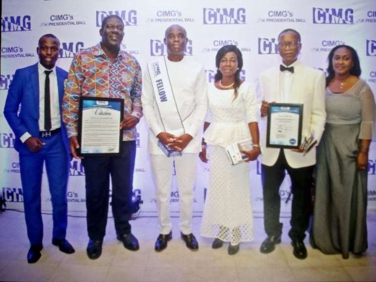 UPSA Vice-Chancellor Gets CIMG Fellow Status
