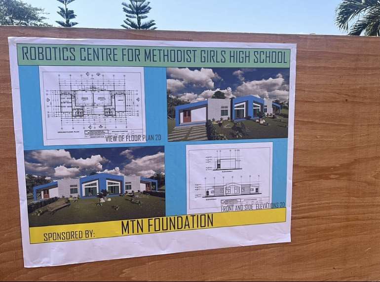 MTN Ghana constructs over GHC 1.9 million 100-seater robotic lab at ...