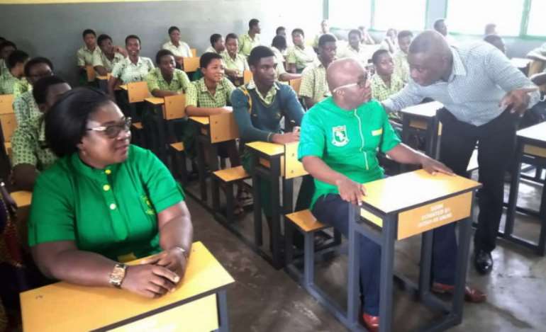 GHANASS 1985 Old Students Give Back To Alma Mater