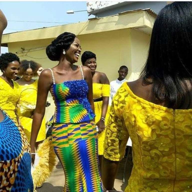 Photos: Former Miss Ghana Naa Okailey Shooter marries