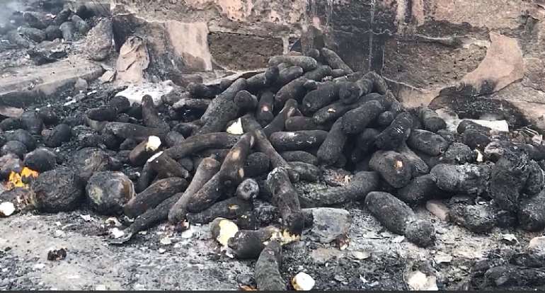 Traders count their losses after fire destroyed Kantamanto market