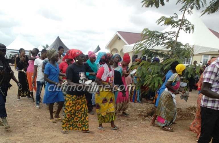 Mahama’s mother laid to rest [Photos]
