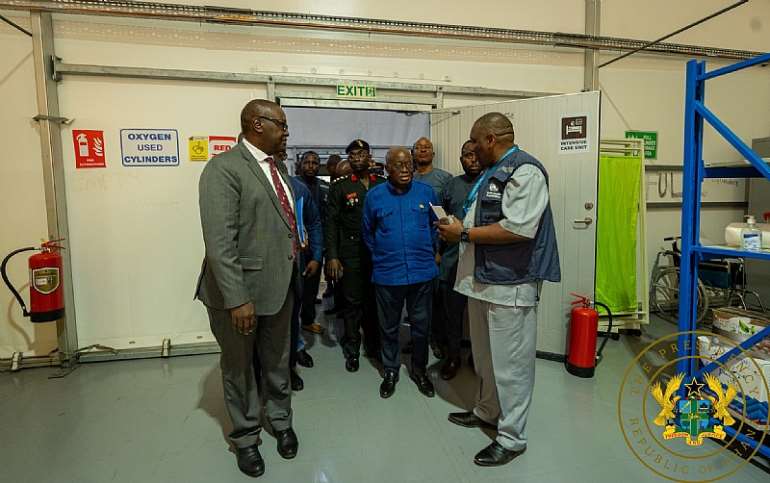 United Nations hands over emergency medical facility to Ghana