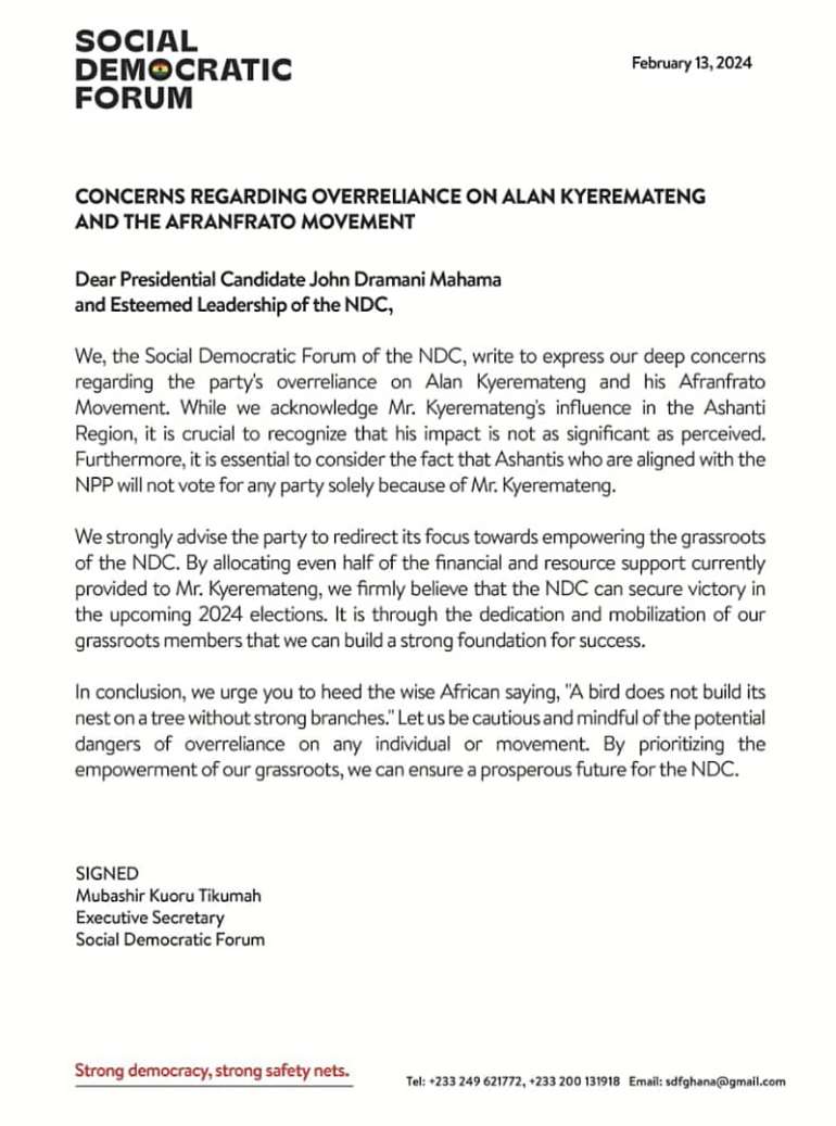 ‘We're on our own’ — Movement for Change rubbishes Mahama-Alan ...