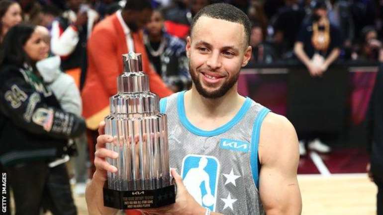 NBA All-Star Game: Stephen Curry sets record as Team LeBron win 163-160 ...