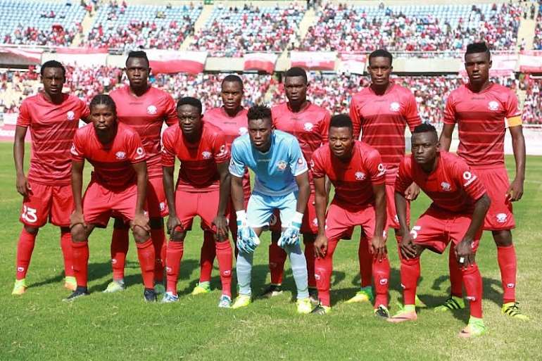 PICTURES: Ghanaian duo Agyei, Kotei star in Simba's win over Yanga