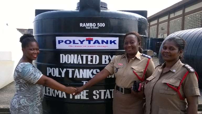 Polytank Ghana Doles Out 80,000 To Some Public Institutions