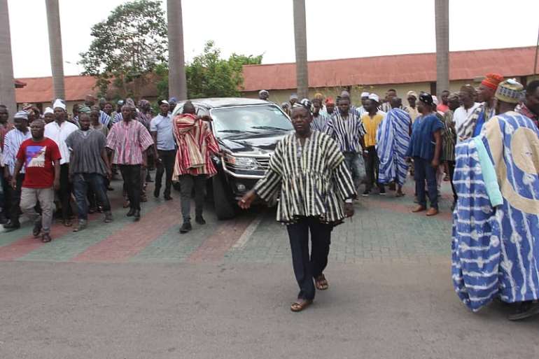 Bawku Naba Makes Historic Visit To Asantehene [Photos]