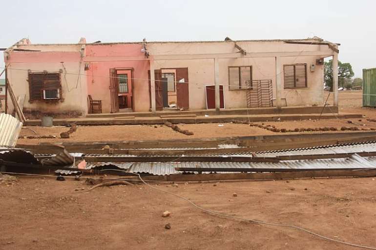 Zebilla MP visits Kusanaba SHS after rainstorm disaster