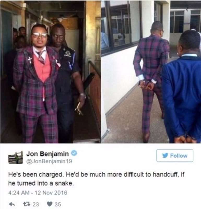 'Unusual diplomat' Jon Benjamin reminisces time in Ghana