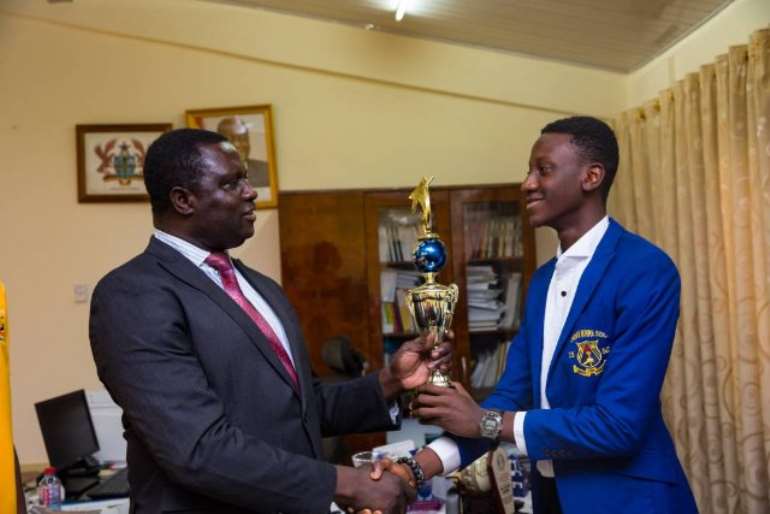 Opoku Ware School Lauded For Winning Robotics Award