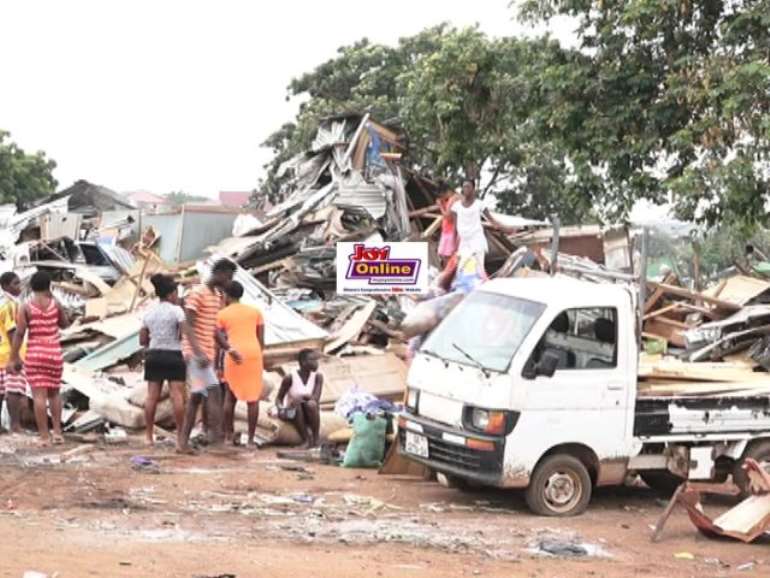 Demolition At Madina Slum Leaves Hundreds Homeless