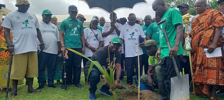 Hohoe: Planting trees symbolises dedication to preserving cultural ...