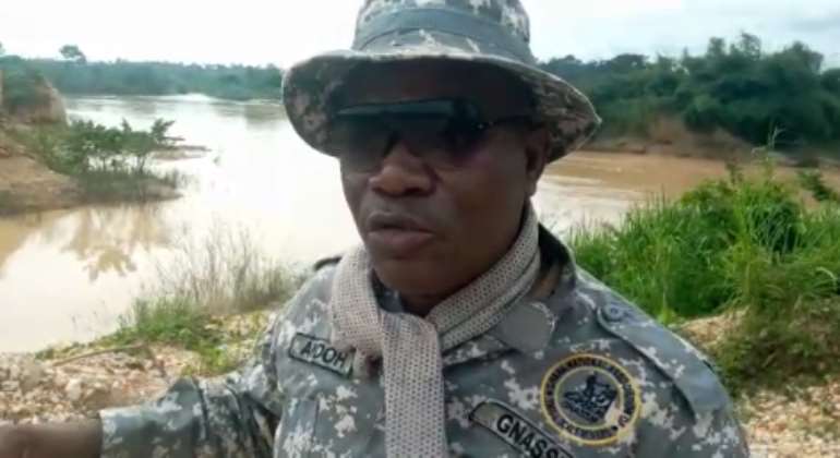 Properties Of Galamsey Operators Destroyed At Dunkwa On-Offin