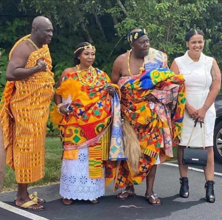 Check Out Photos Of Kyeiwaa's Traditional Wedding In The US