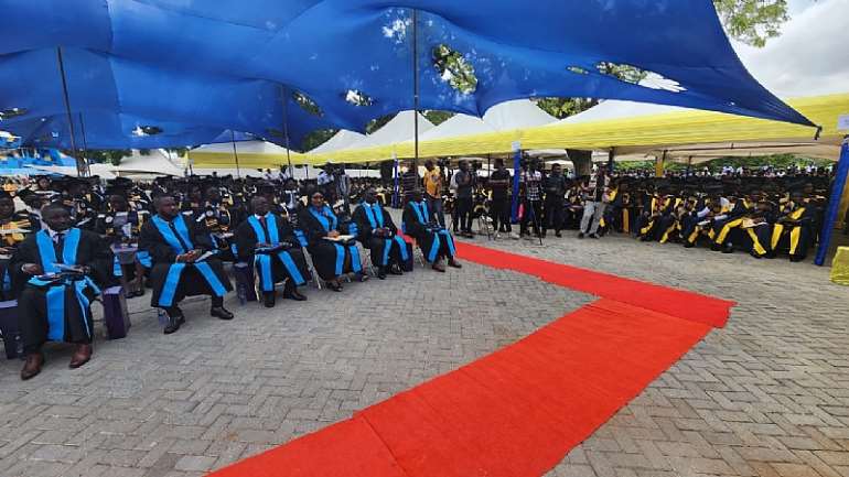 GCTU holds its 3rd graduation ceremony