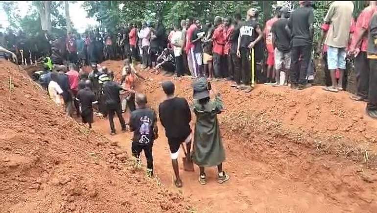 Saviour Church bids emotional farewell to 16 crash victims in mass burial