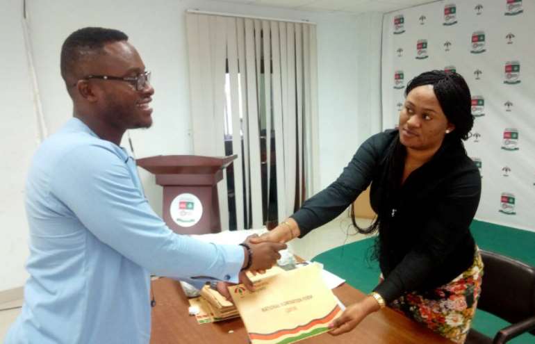 Mahama Samuel Picks Form To Contest NDC Deputy National Communication Slot