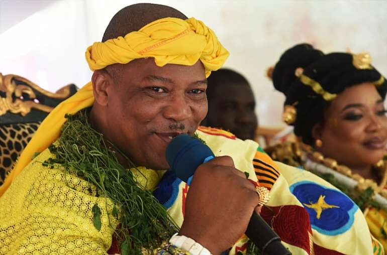 Adonko supports La Abese Adonten Homowo Festival with cash, drinks