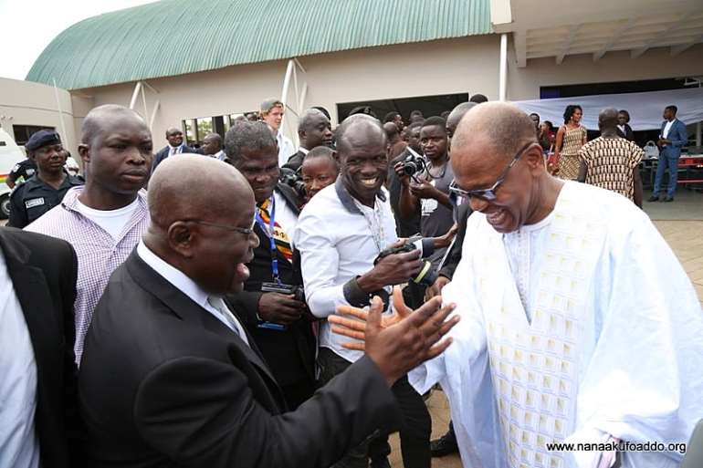 Nana Addo Fraternizes With AG, CJ, Others At GBA Confab (Photos)