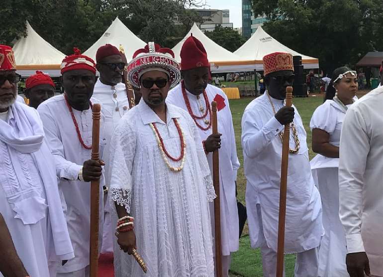 Igbo King in Ghana marks 10year anniversary with grand Igbo Day, New ...