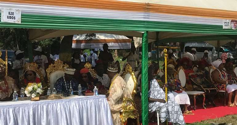 Igbo King in Ghana marks 10year anniversary with grand Igbo Day, New ...