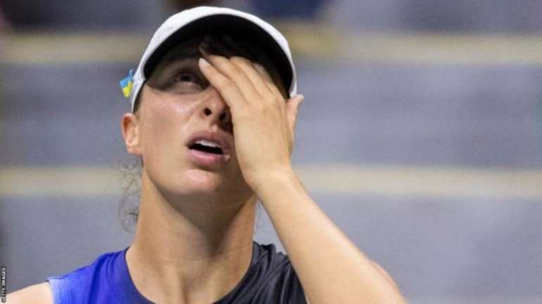 US Open 2023 results: Iga Swiatek loses to Jelena Ostapenko in New York