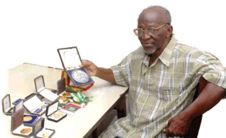 PHOTO: Charles Kumi 'CK' Gyamfi gets state burial as legendary coach ...