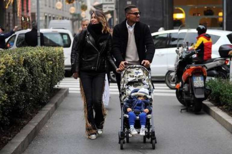 PICTURES: Check out Kevin Boateng, his wife - Satta Melissa and child ...