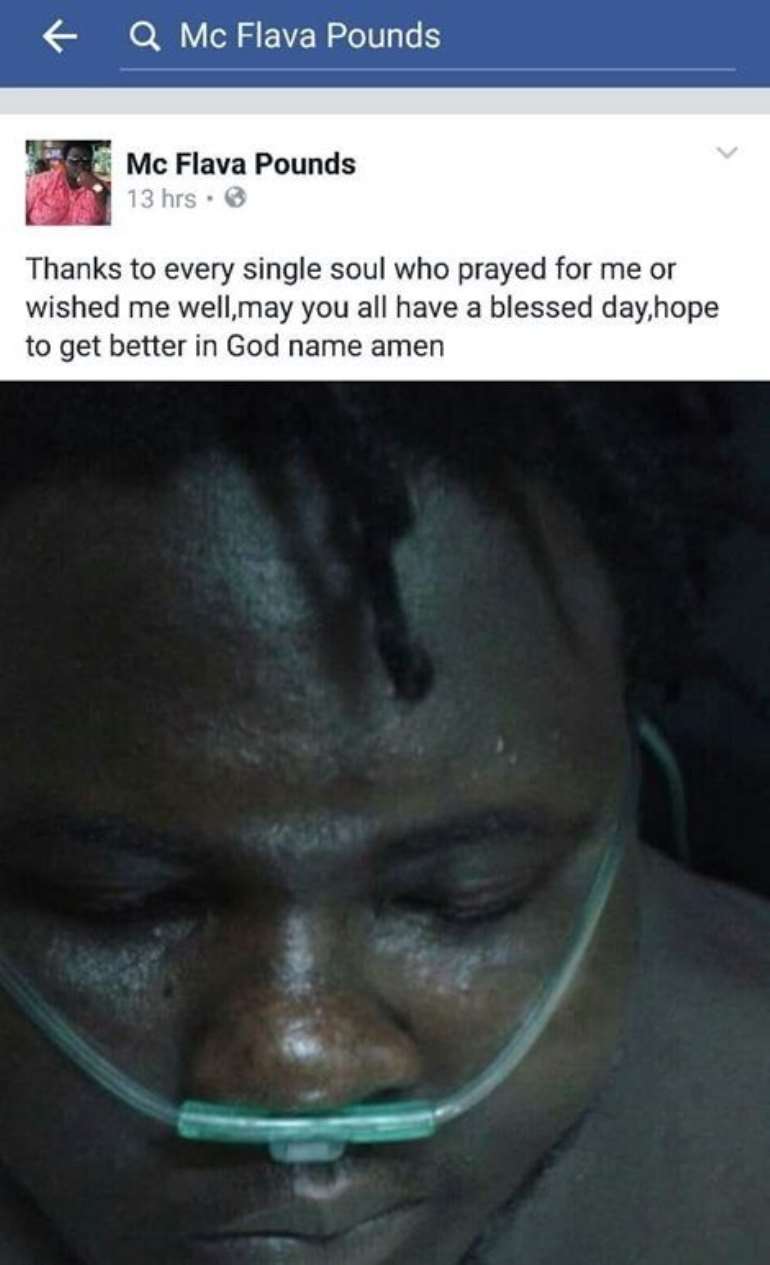 Efiewura star actor, Mc Flava Pounds is dead