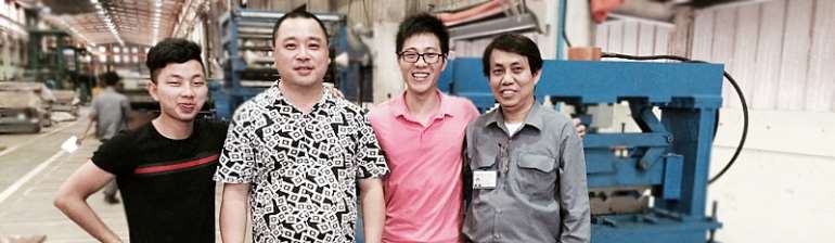 Installation & Commissioning For Opp Coated Roof Panel Roll Forming Machine