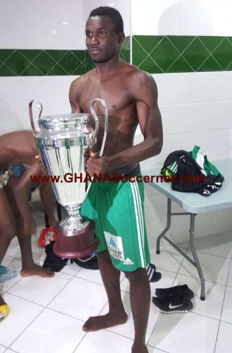 PICTURES: Ghana defender Awal Mohammed wins four club competition with ...