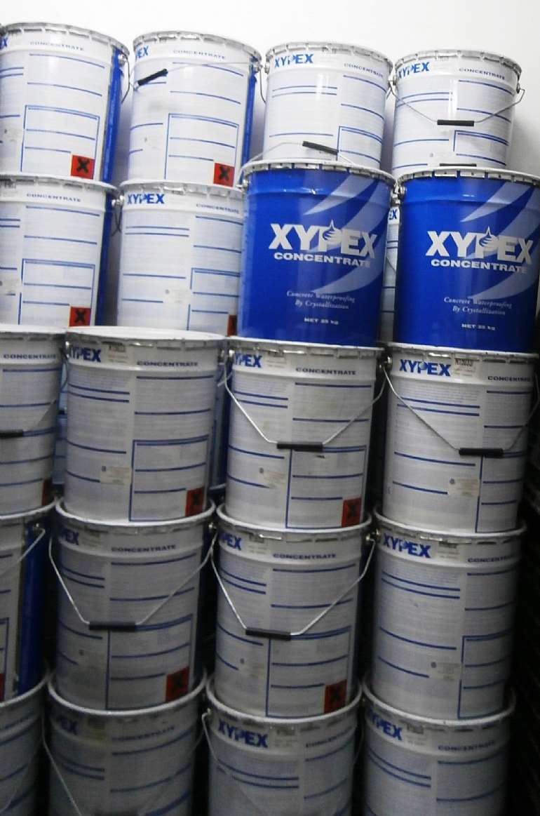 IS WATER SEEPAGE INTO CONCRETE YOUR HEADACHE? XYPEX IS THE SOLUTION