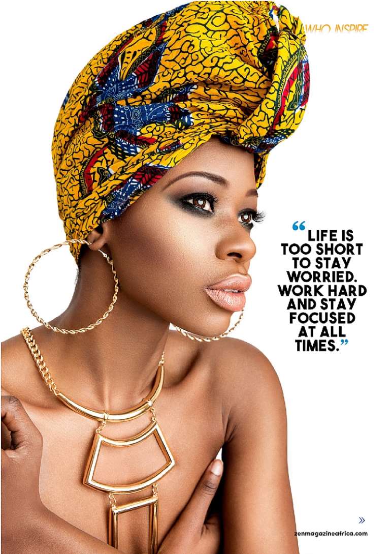 “Life Is Too Short To Stay Worried” Says Cameroonian Model Armande Meyo ...